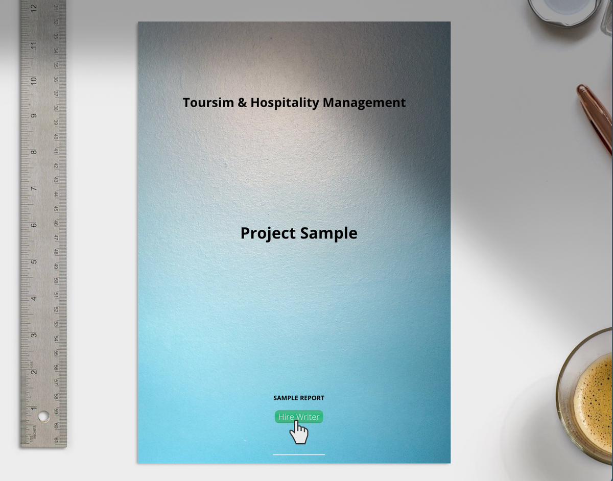 Tourism & Hospitality Management Project Sample | Grammarholic