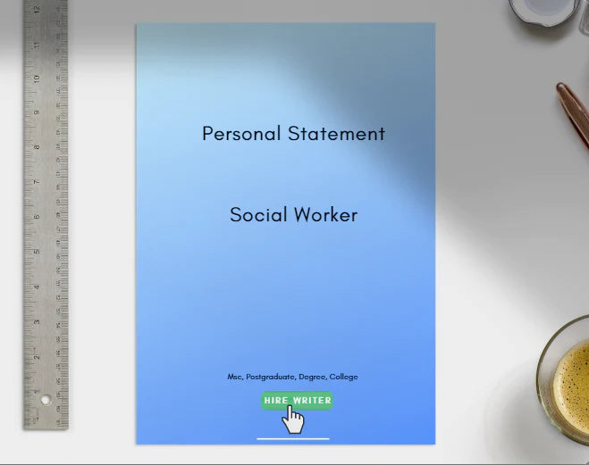 Writing an Effective Personal Statement for a Social Work Position ...
