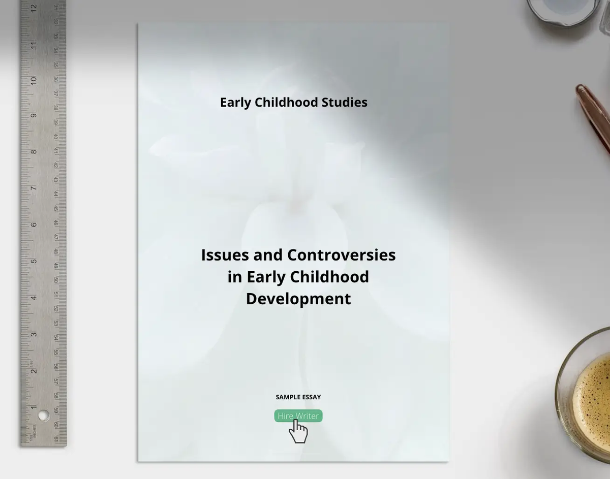 Issues and Controversies in Early Childhood Development | Grammarholic